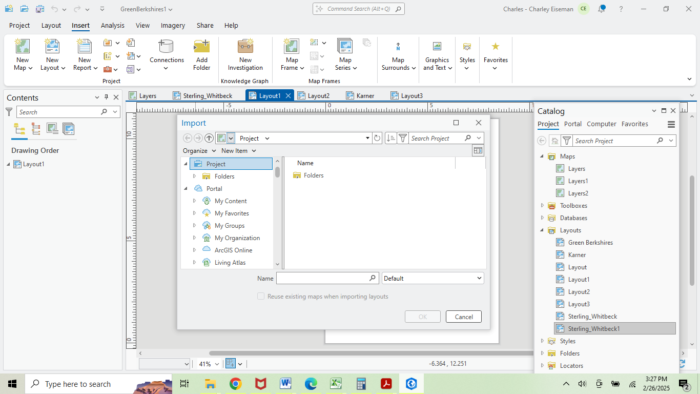 Solved: Importing layout from MXD file - Esri Community